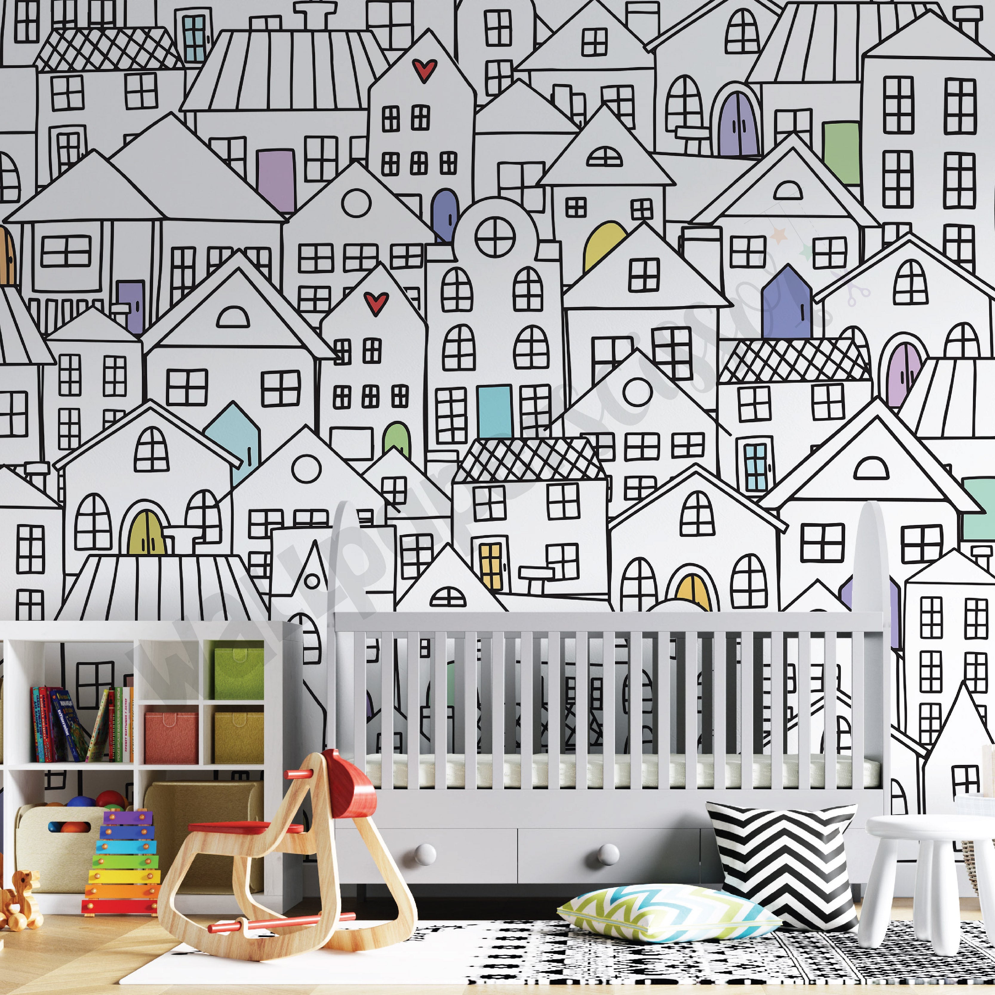 Busy Town: MP 21 – WallPaperScissor